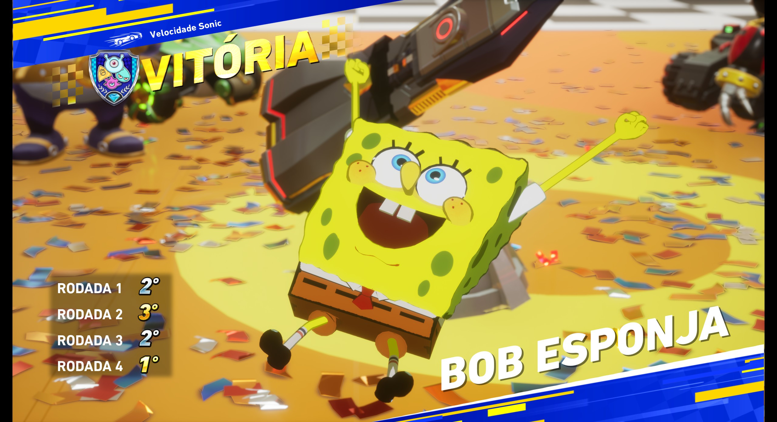 Toon Shaded SpongeBob and Patrick Mod for Sonic Racing: CrossWorlds ...