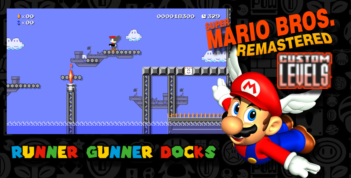 Runner Gunner Docks Mod for Super Mario Bros. Remastered [Unofficial ...