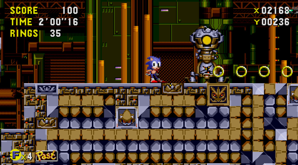 A taste of Labyrinth Zone. Mod for Sonic CD (2011) | SCD Mods