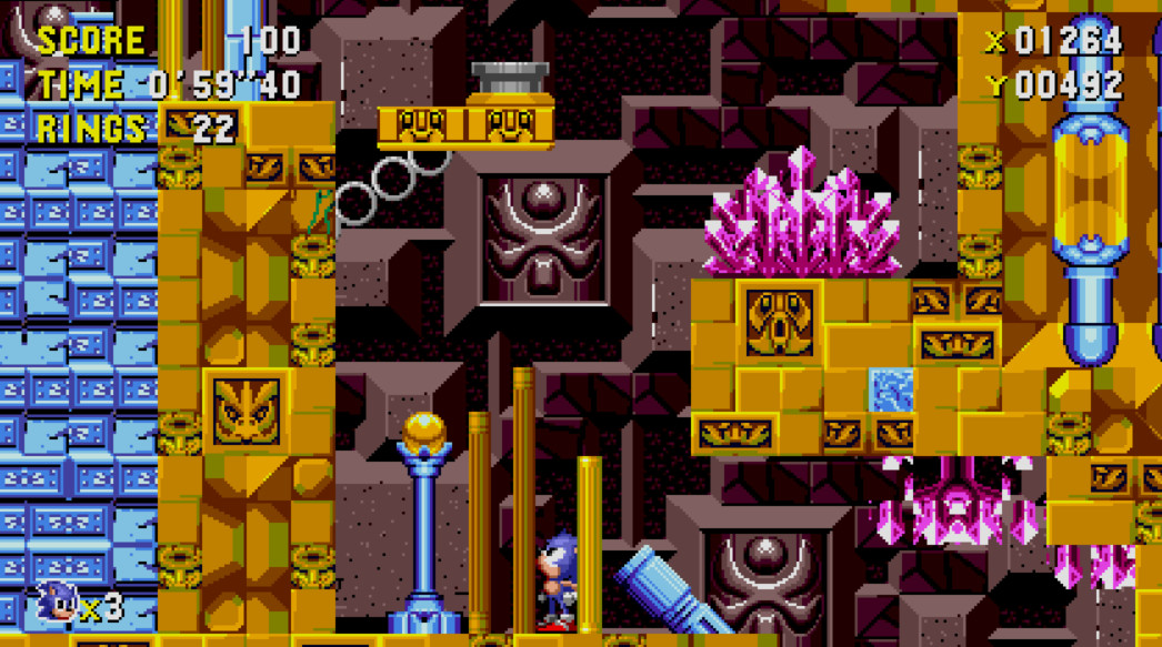 A taste of Labyrinth Zone. Mod for Sonic CD (2011) | SCD Mods