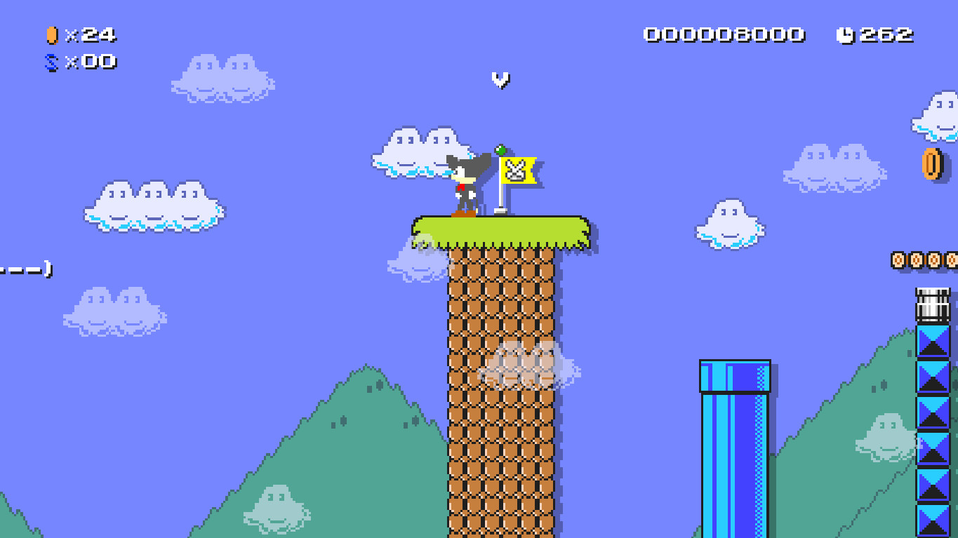 Super Spring Hills Mod for Super Mario Bros. Remastered [Unofficial ...