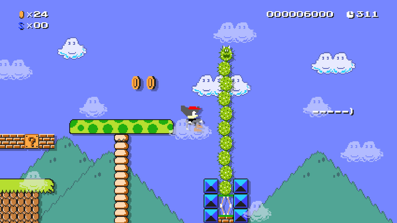 Super Spring Hills Mod for Super Mario Bros. Remastered [Unofficial ...
