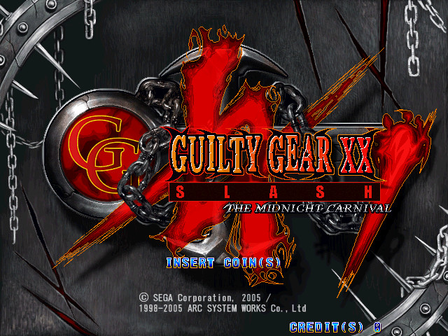 ggxx slash style title screen Mod for Guilty Gear XX Accent Core Plus R ...