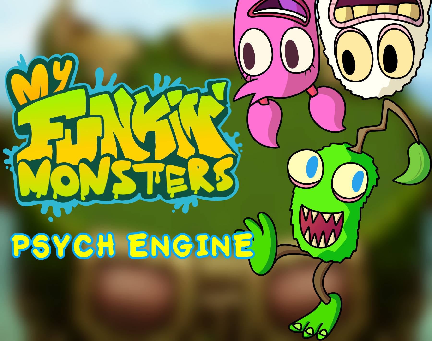 My funkin Monster psych engine Mod for Friday Night Funkin' | FNF Mods