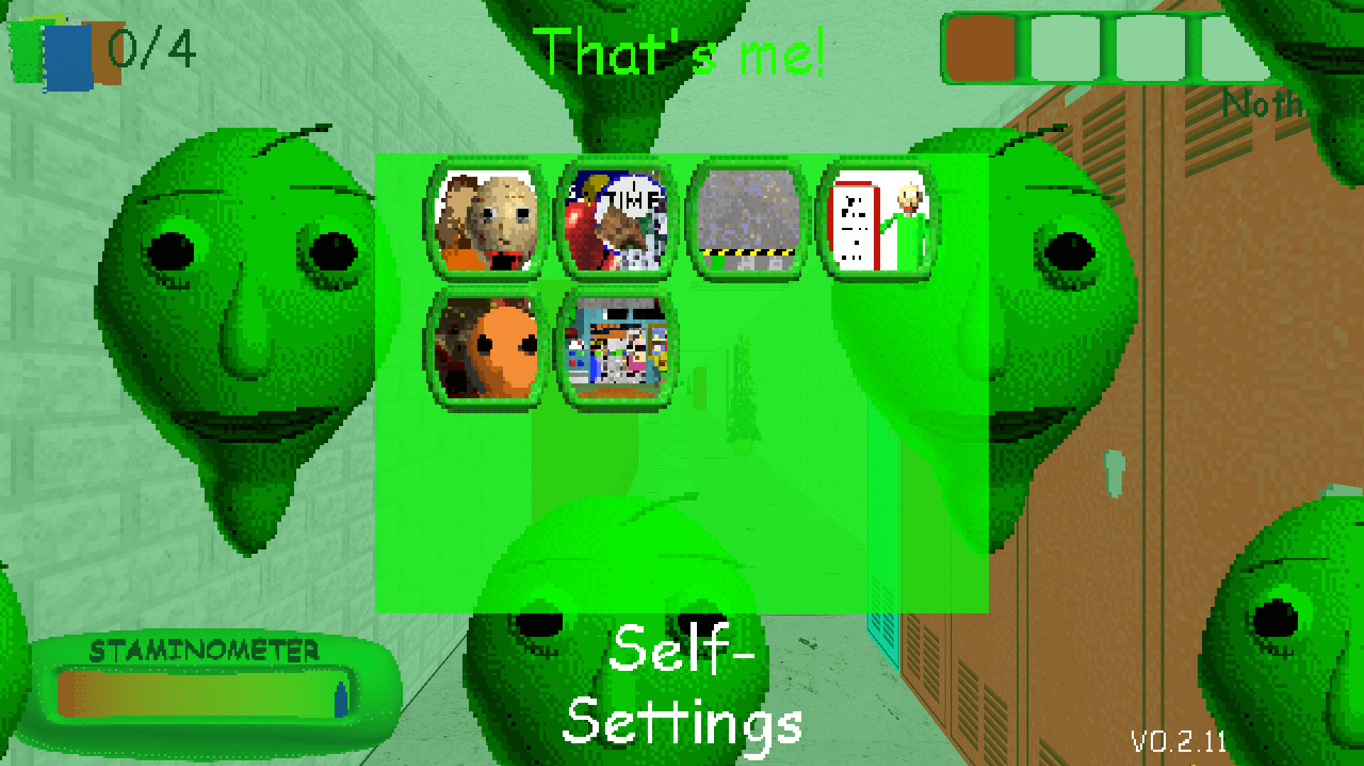 (0.14.X) Baldi Theme for PineDebug! Mod for Baldi's Basics | Baldi Mods
