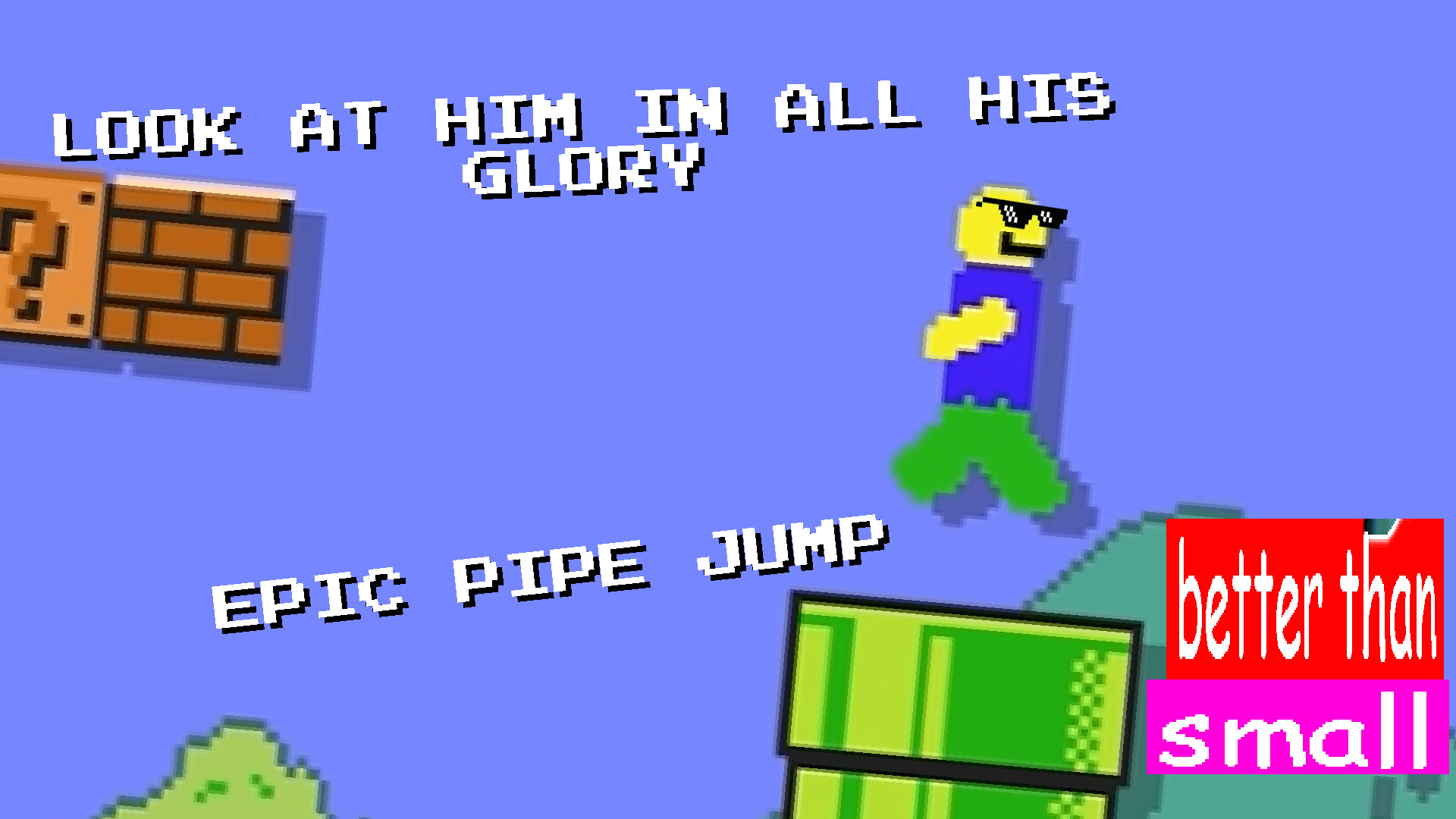 Noob Boy Mod for Super Mario Bros. Remastered [Unofficial] | SMB1R Mods