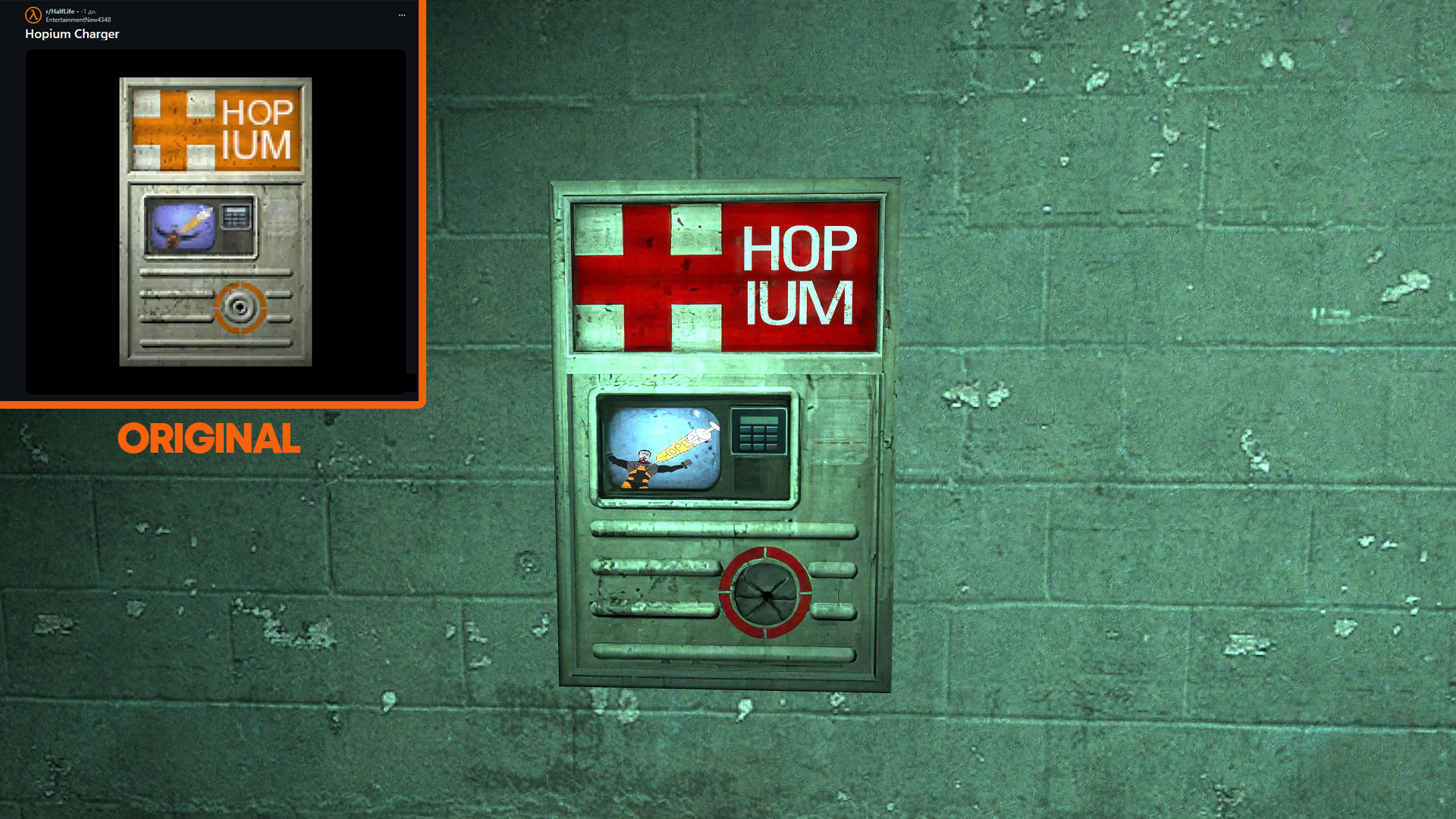 HOPIUM HEALTH CHARGERS & SUIT CHARGER Mod for Half-Life 2 | HL2 Mods