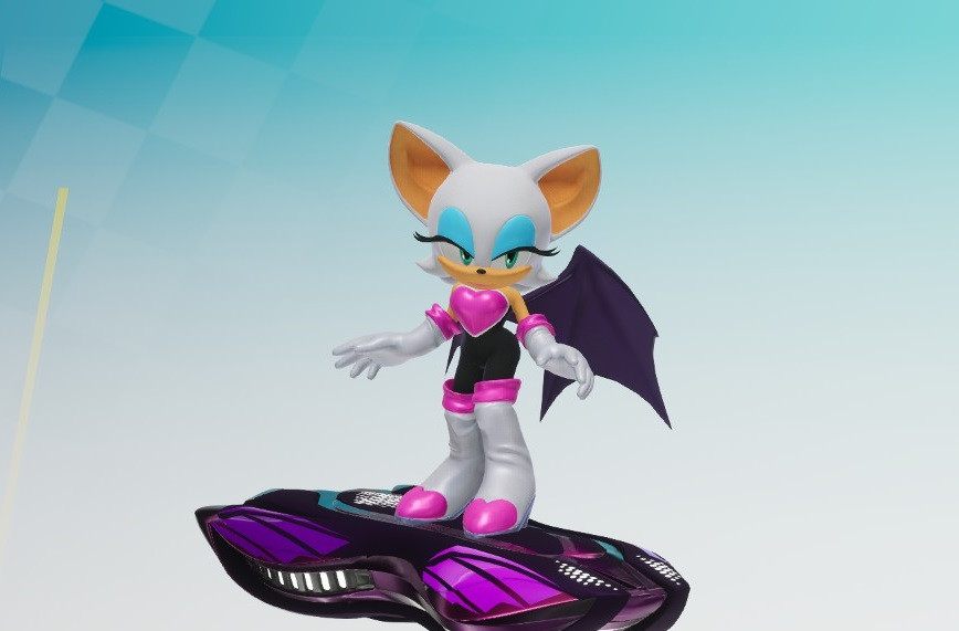 SA2-like Rouge Colors Mod for Sonic Racing: CrossWorlds | SR:CW Mods