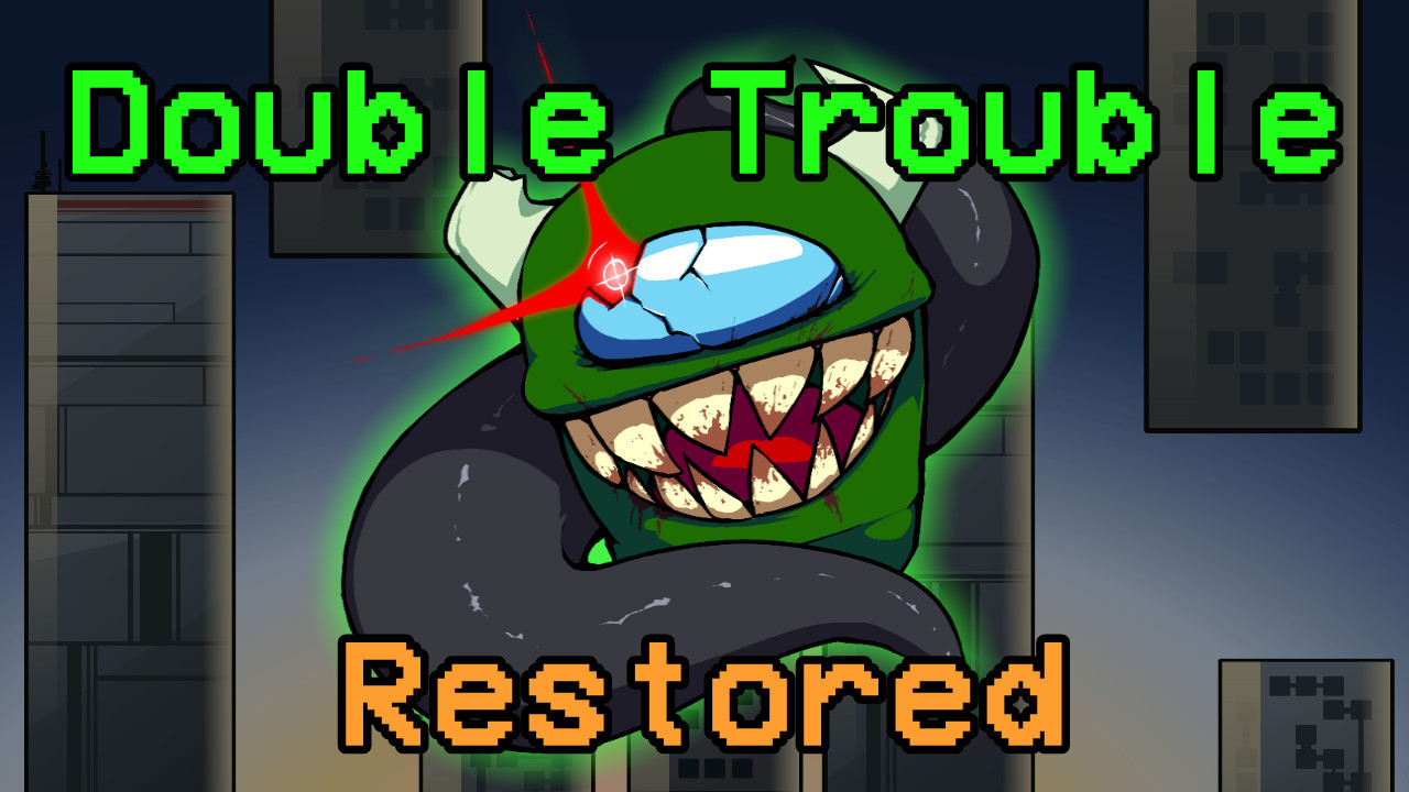 Double Trouble Restored Assets Pack Mod for Friday Night Funkin' | FNF Mods