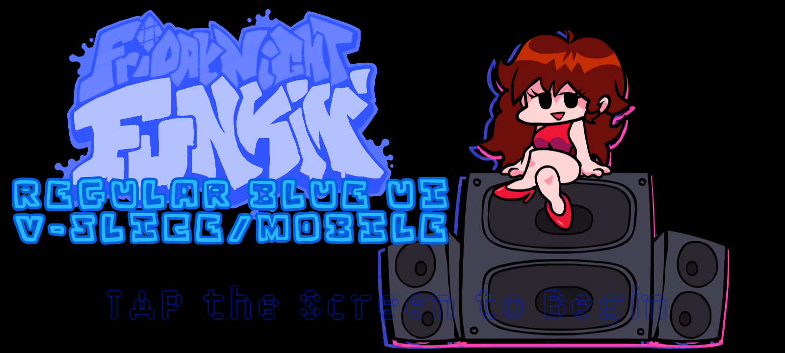 Friday Night Funkin: Best Blue UI [V-Slice/Mobile] Mod for Friday Night ...