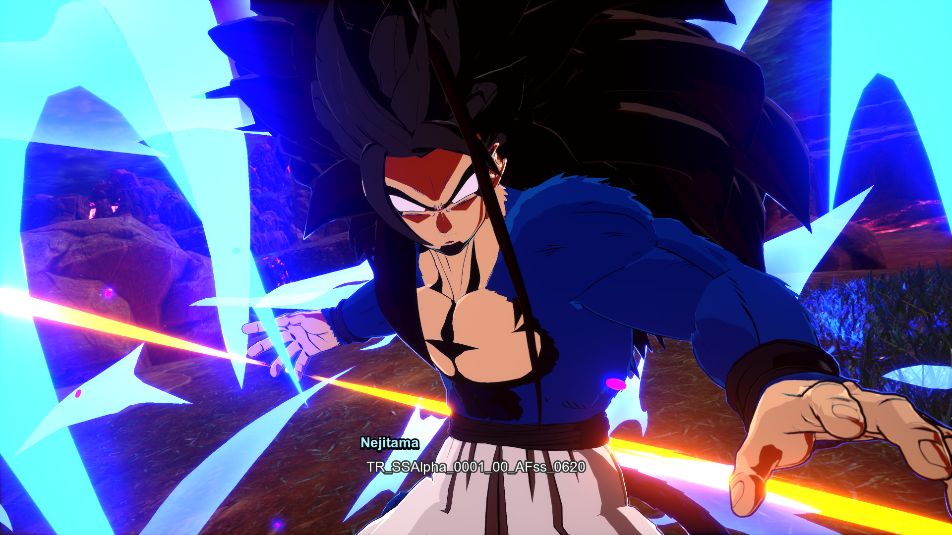Super Saiyan Alpha (AF) Nejitama Mod for Dragon Ball: Sparking! ZERO ...