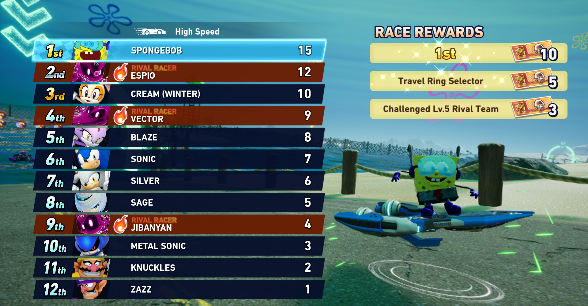 The Quickster Mod for Sonic Racing: CrossWorlds | SR:CW Mods