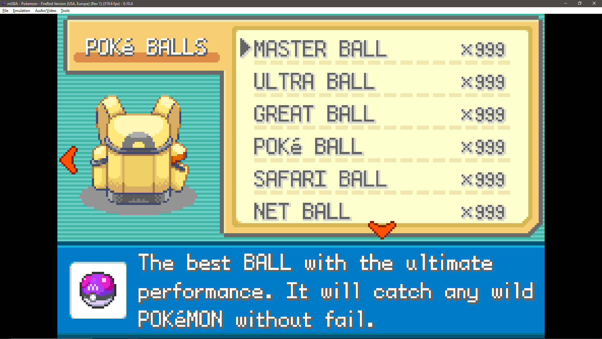 Safari Ball Fire Red