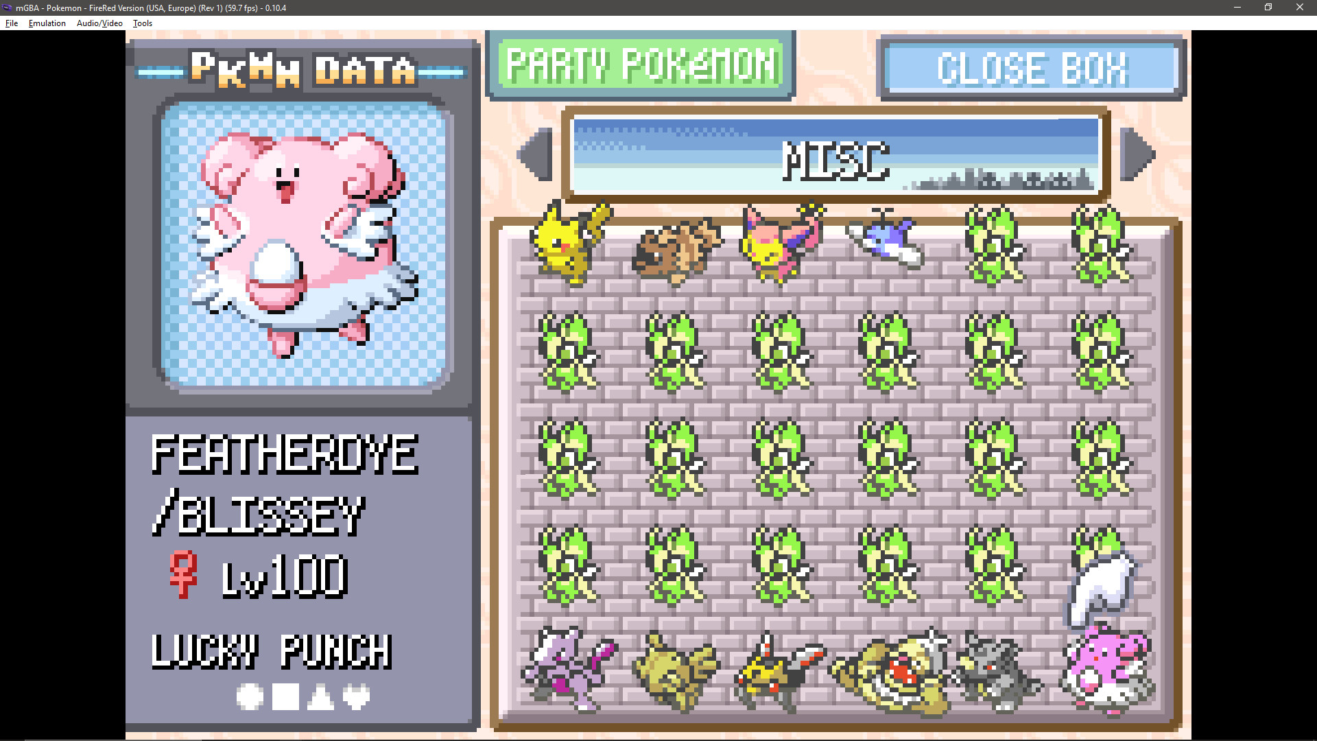 100% Save File [Firered] Mod for Pokemon FireRed and LeafGreen | PFR&LF ...