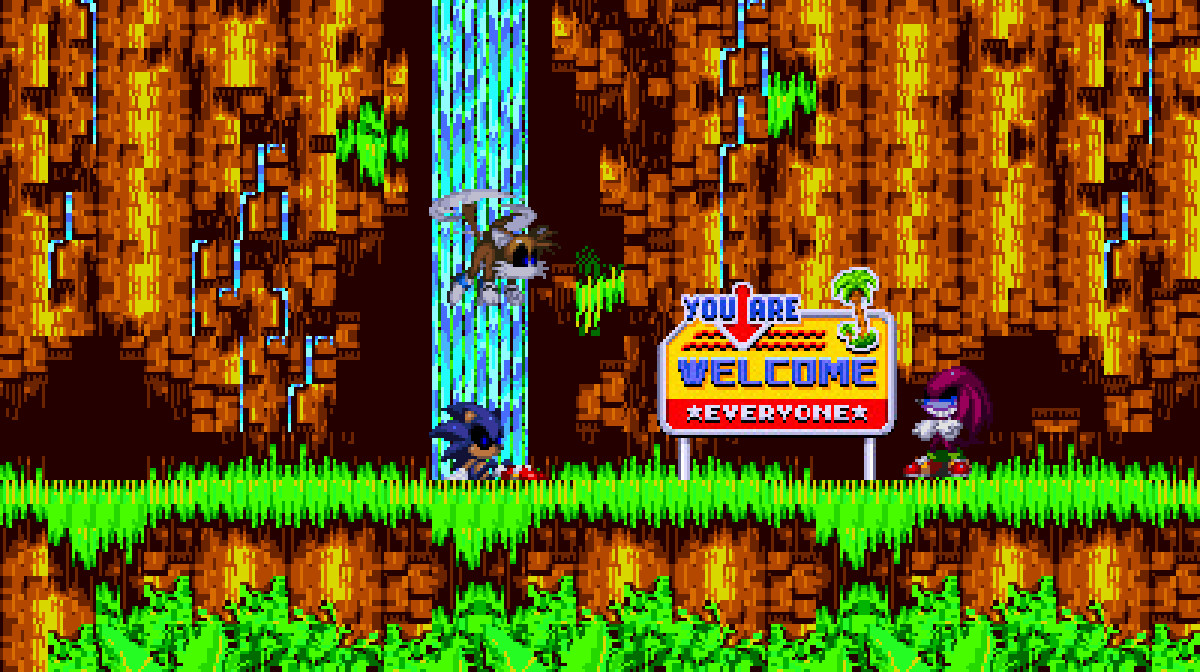 S3A.I.R Knuckles.exe Emerald's Curse Edition Mod for Sonic 3 A.I.R ...