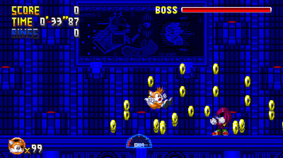 S3A.I.R Knuckles.exe Emerald's Curse Edition Mod for Sonic 3 A.I.R ...