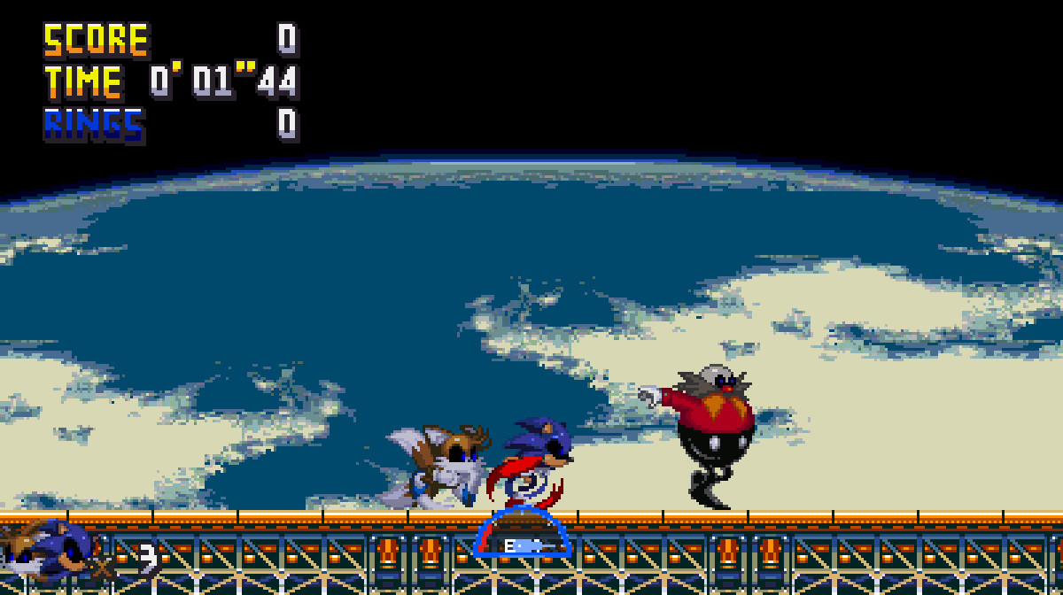 S3A.I.R Knuckles.exe Emerald's Curse Edition Mod for Sonic 3 A.I.R ...