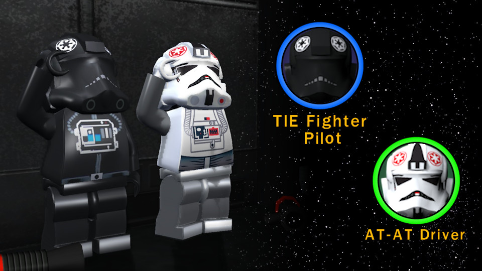 TIE Fighter Pilot & AT-AT Driver (2010 Version) Mod for LEGO Star Wars ...