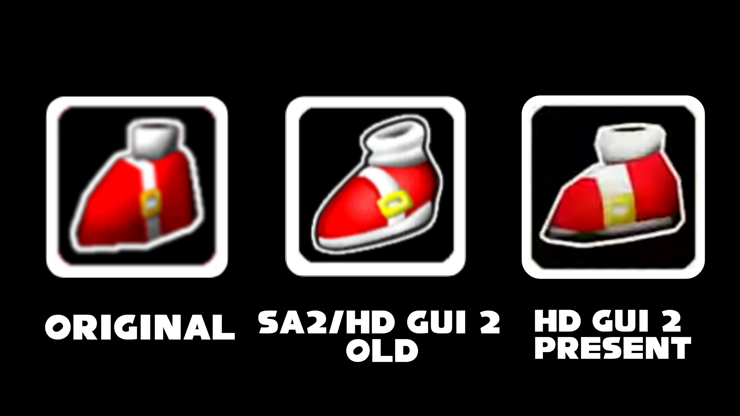 SA2/HD GUI 2 OLD Speed-Shoe Icon Mod for Sonic Adventure DX | SADX Mods