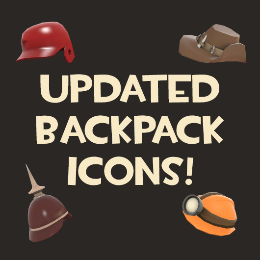 Updated Backpack Icons Mod for Team Fortress 2: Gold Rush | TF2GR Mods