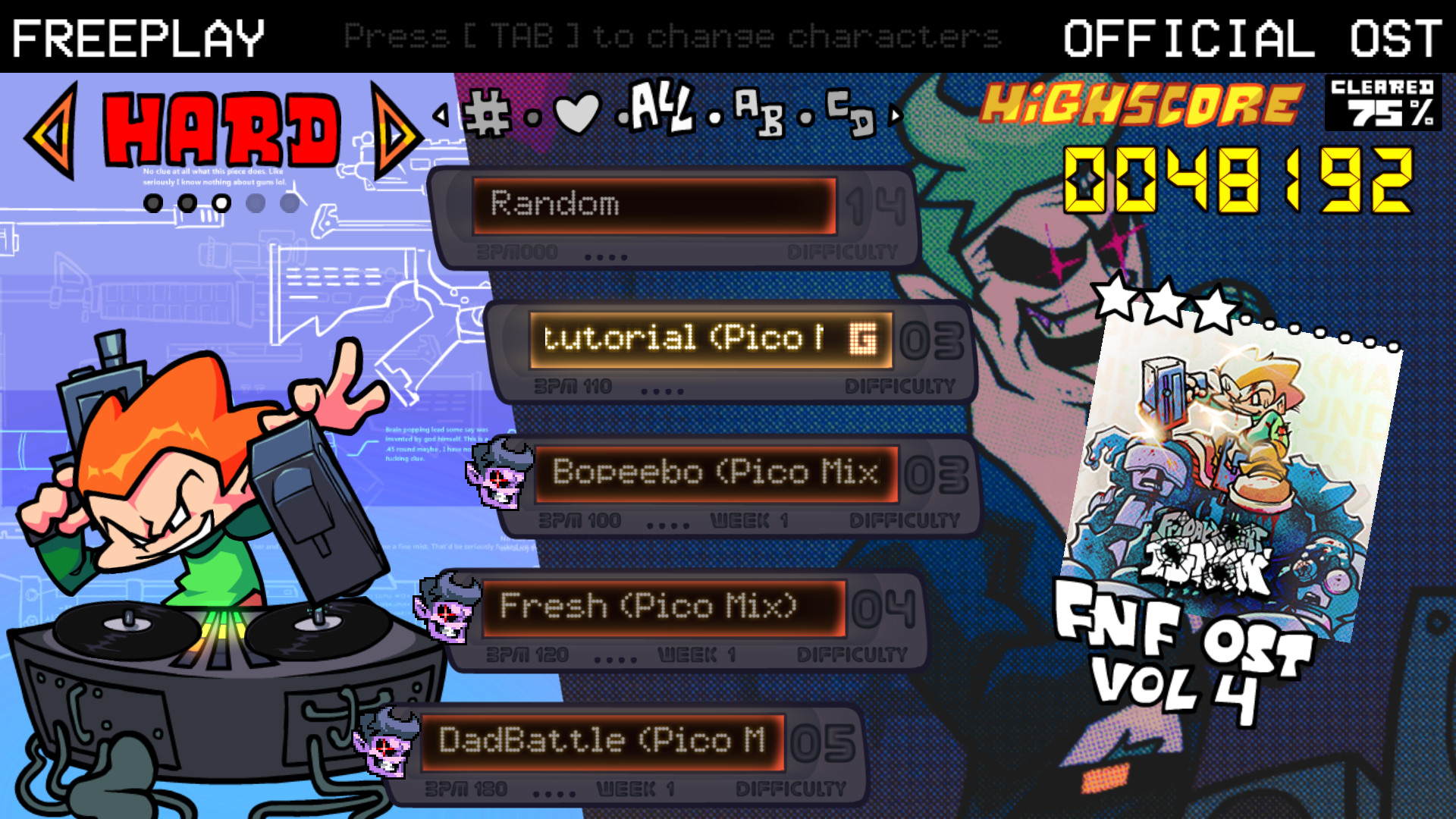 Tutorial Pico Mix (vslice) Mod for Friday Night Funkin' | FNF Mods