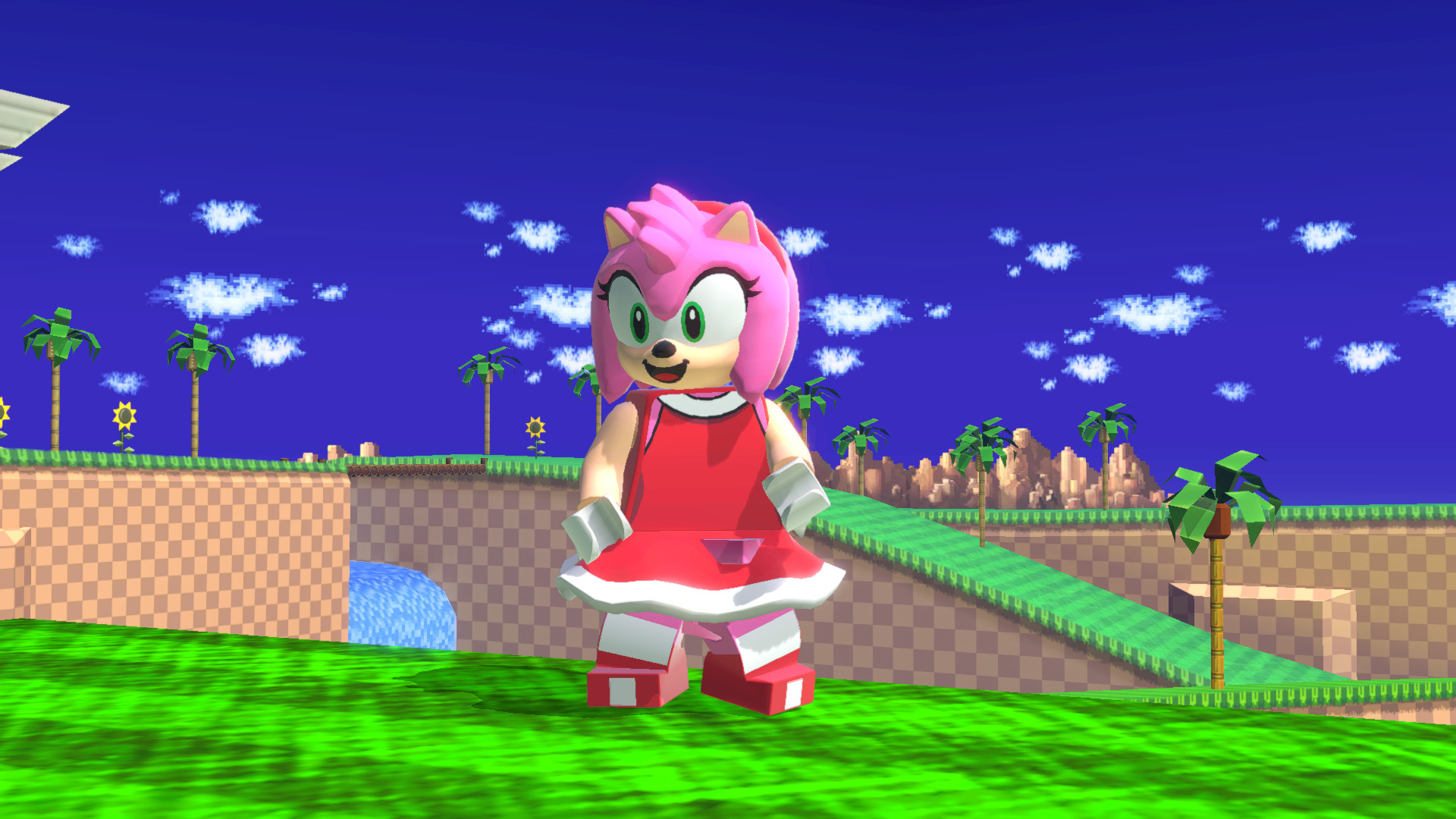 Lego Amy Mod for Super Smash Bros. Ultimate | SSBU Mods