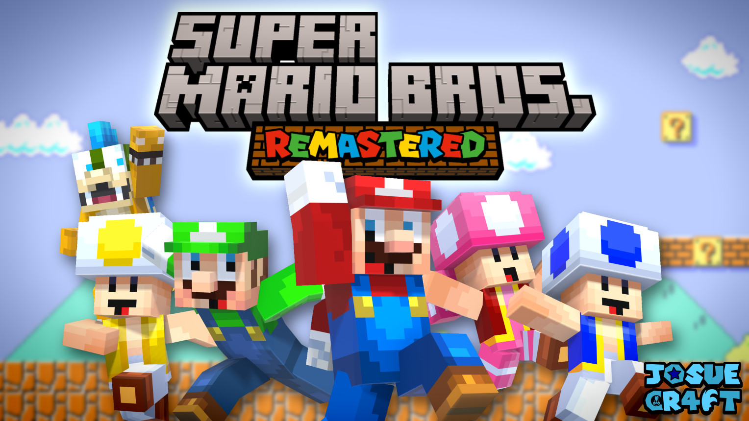 Super Mario Mash-up Players (Minecraft Skins) Mod for Super Mario Bros ...