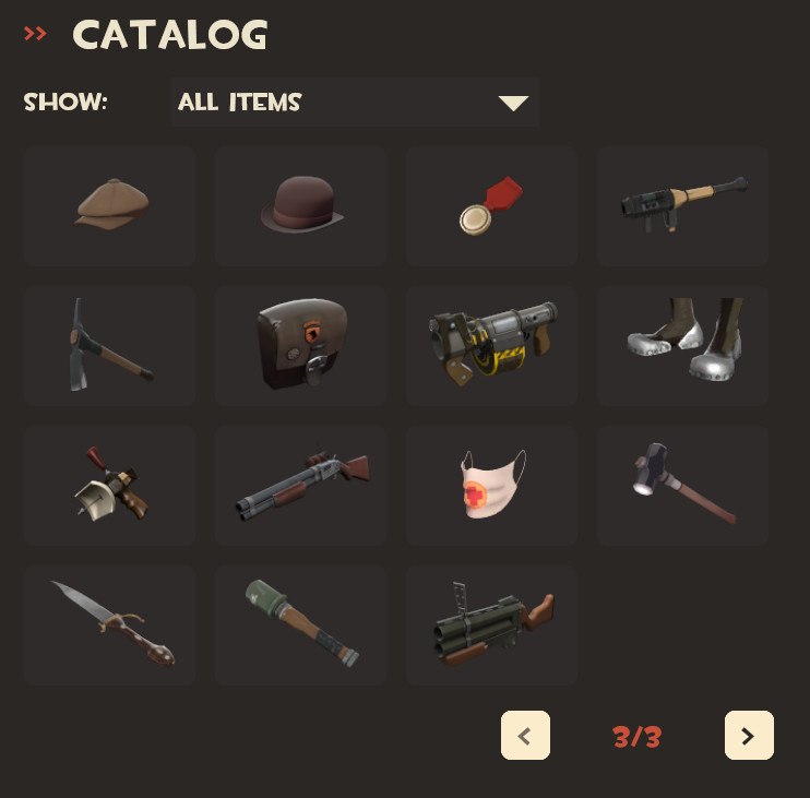 Updated Backpack Icons Mod for Team Fortress 2: Gold Rush | TF2GR Mods