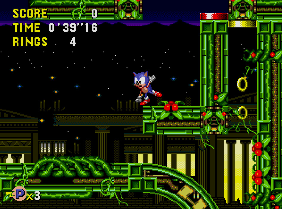 Taku Makino SCD Sprites Mod for Sonic CD (2011) | SCD Mods