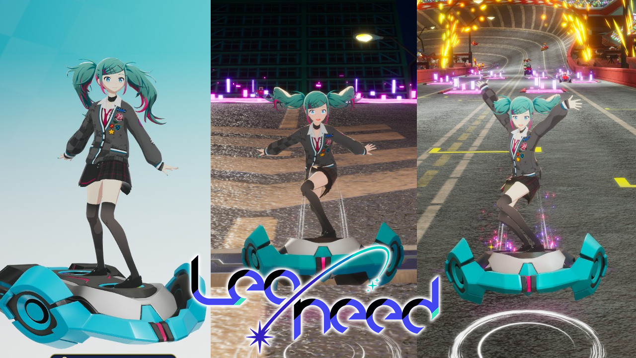 Project Sekai Miku (Sekai Versions) Mod for Sonic Racing: CrossWorlds ...