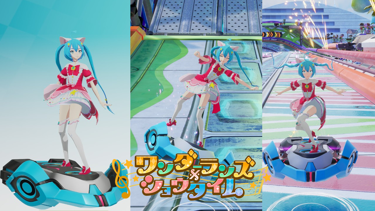 Project Sekai Miku (Sekai Versions) Mod for Sonic Racing: CrossWorlds ...