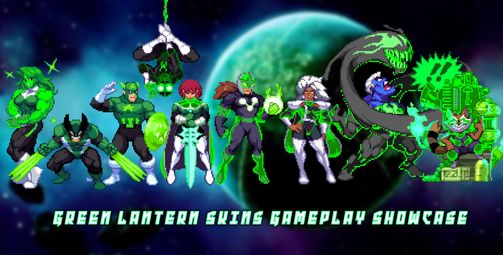 Green Lantern Corps Palette Mod Mod for MARVEL Cosmic Invasion | MCI Mods