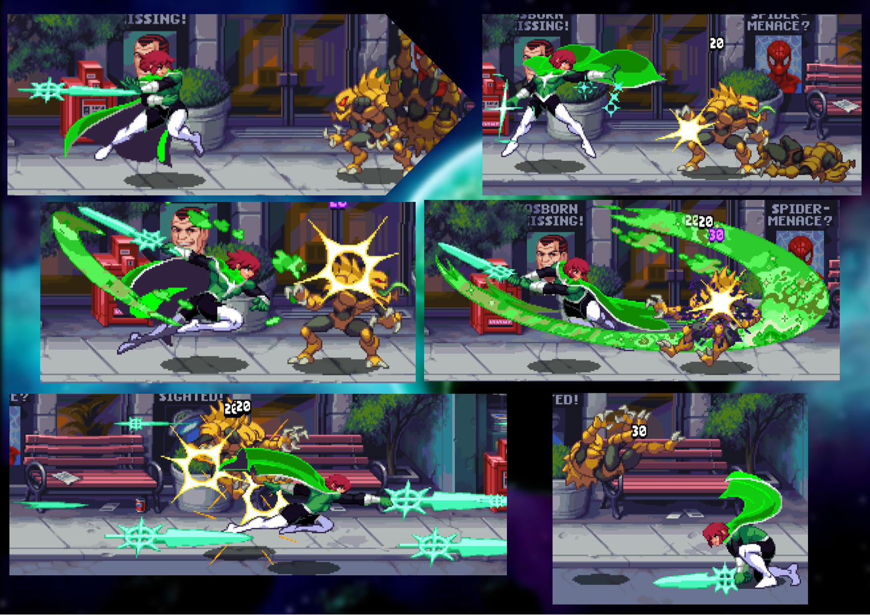 Green Lantern Corps Palette Mod Mod for MARVEL Cosmic Invasion | MCI Mods
