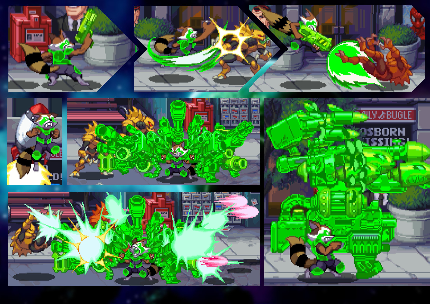 Green Lantern Corps Palette Mod Mod for MARVEL Cosmic Invasion | MCI Mods