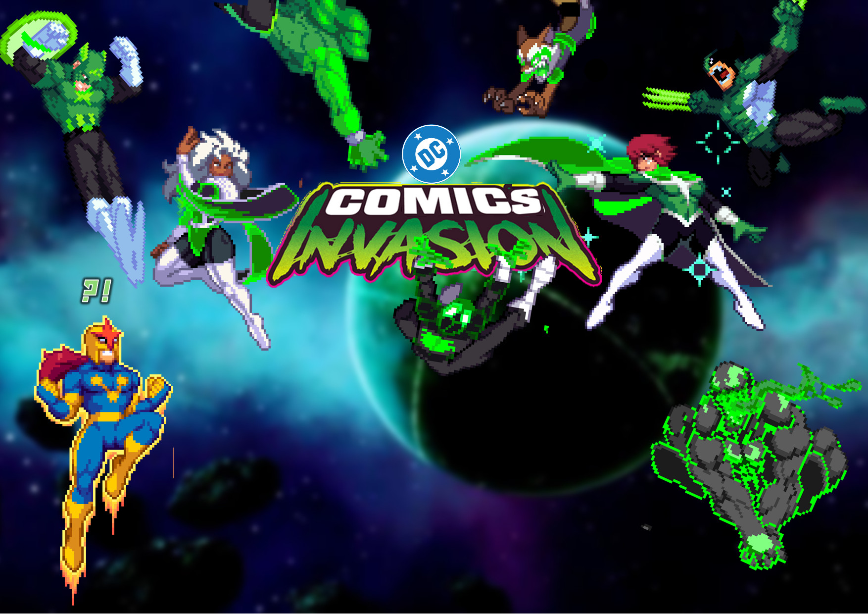 Green Lantern Corps Palette Mod Mod for MARVEL Cosmic Invasion | MCI Mods