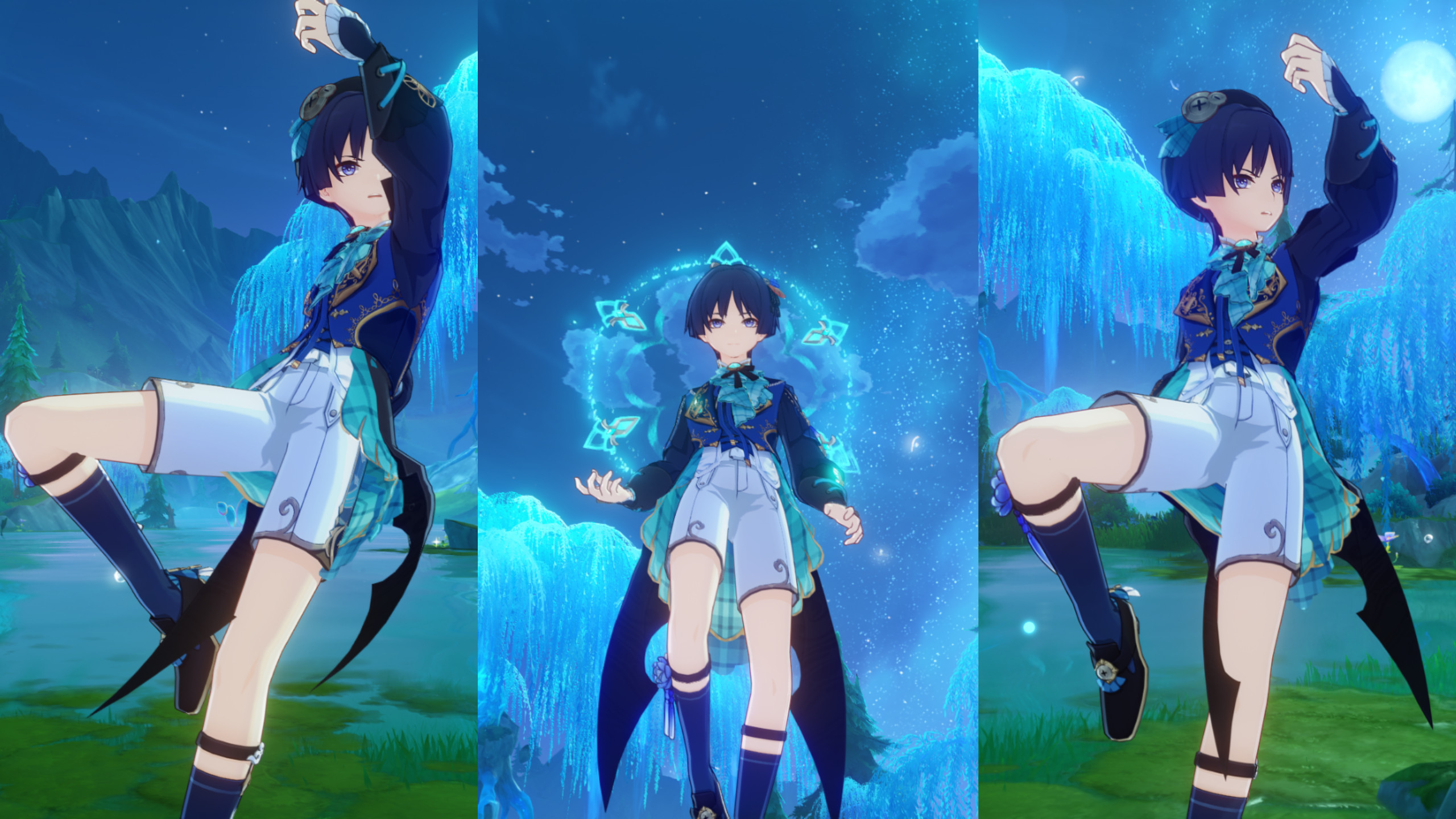 Button Prince Wanderer Mod for Genshin Impact | GI Mods