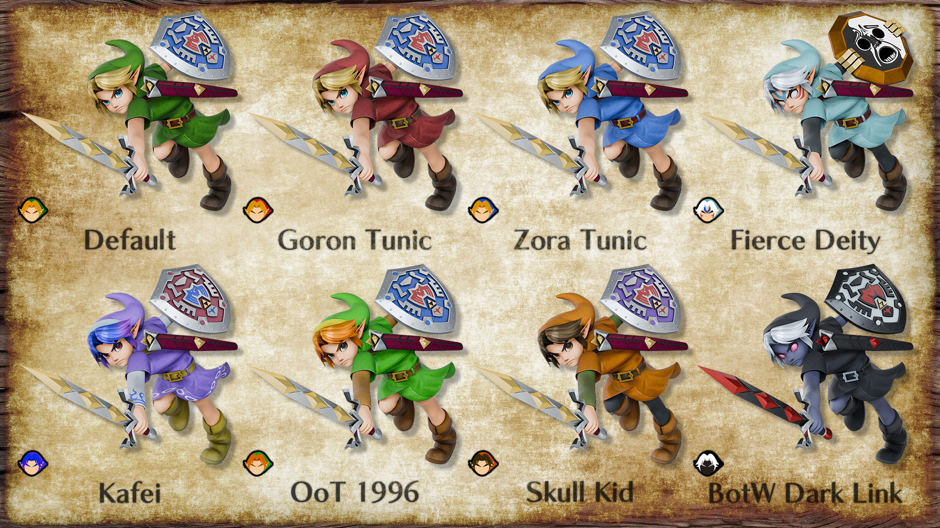 True Majora's Mask Young Link Mod for Super Smash Bros. Ultimate | SSBU ...