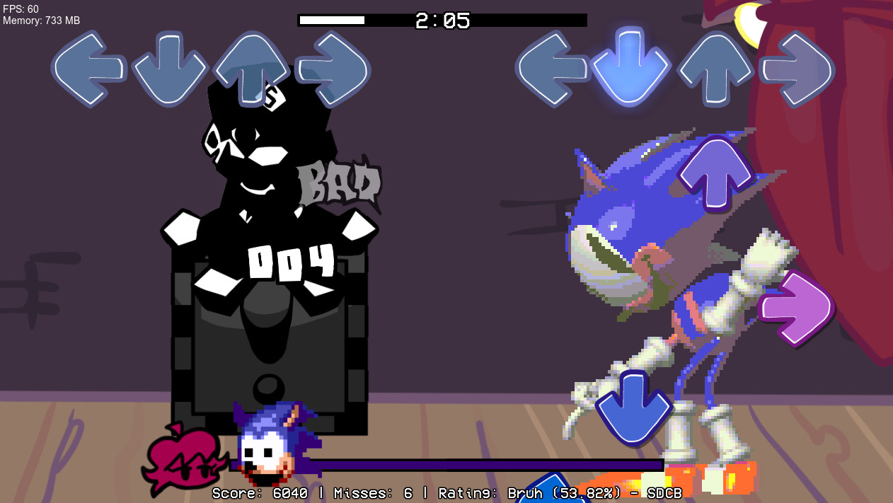 Playable Rewrite Sonic Mod for Friday Night Funkin' | FNF Mods