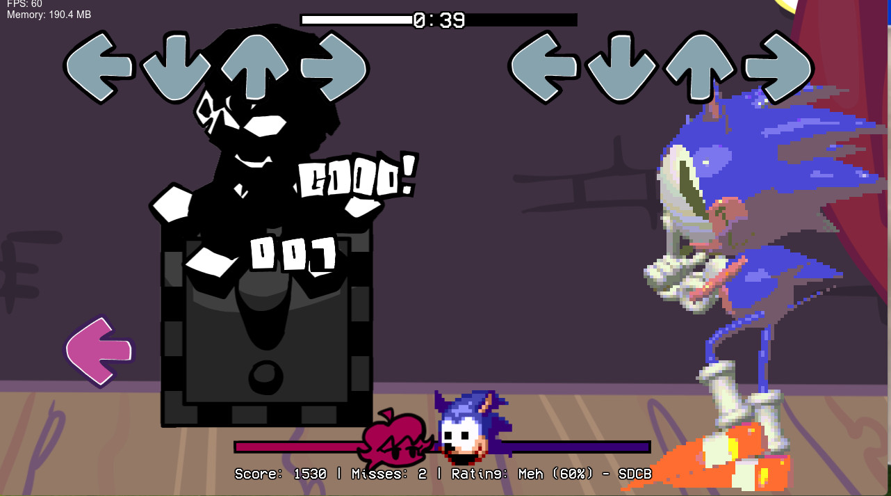 Playable Rewrite Sonic Mod for Friday Night Funkin' | FNF Mods