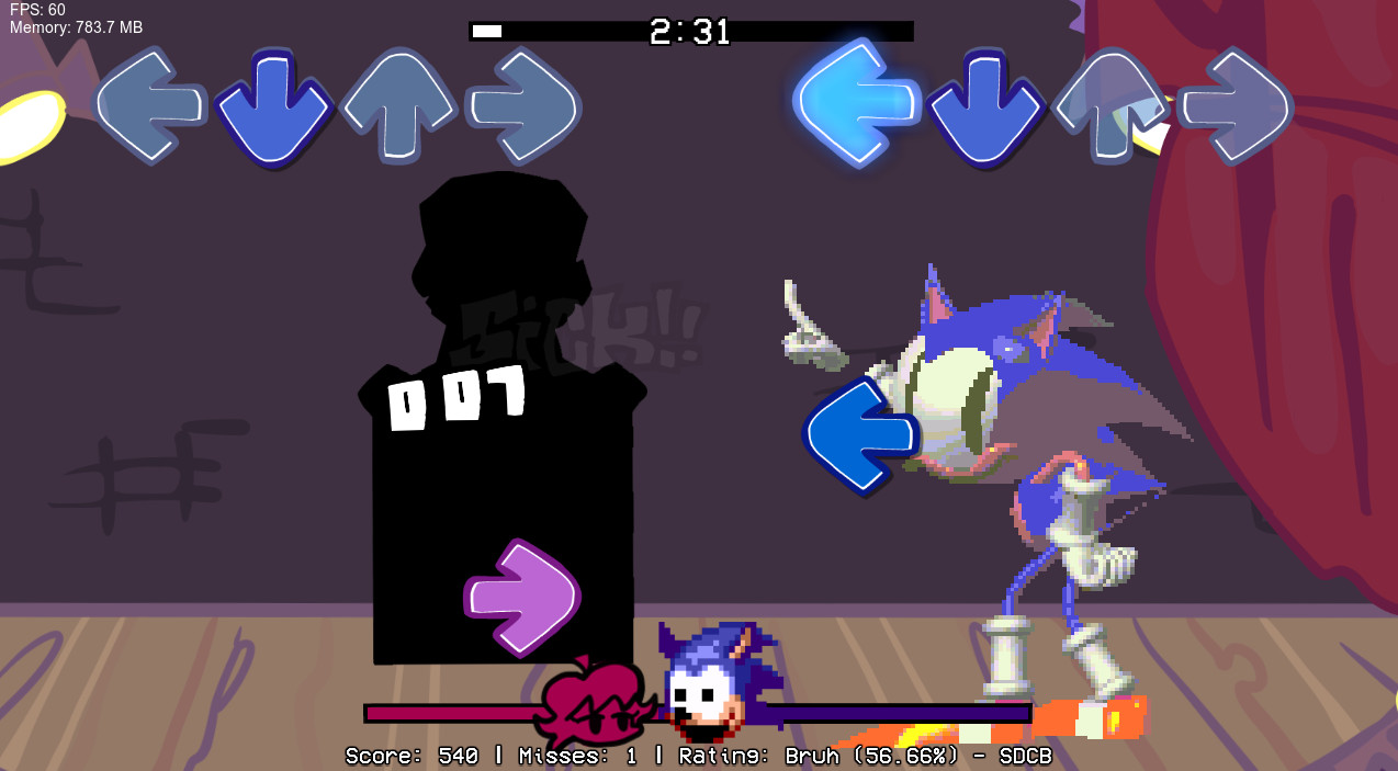 Playable Rewrite Sonic Mod for Friday Night Funkin' | FNF Mods
