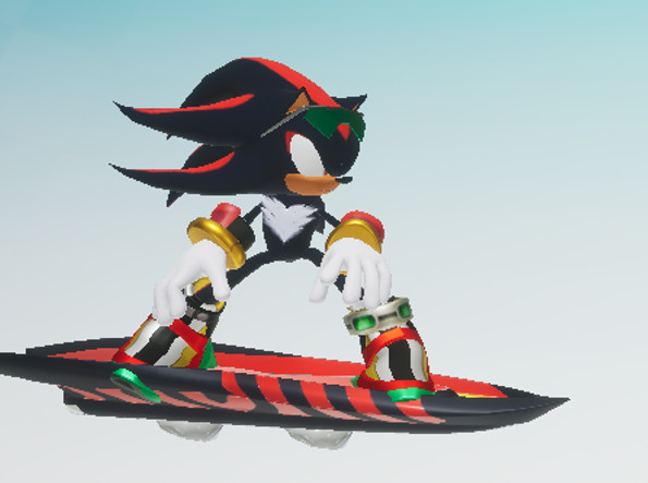 Sonic Riders Shadow- OG proportions Mod for Sonic Racing: CrossWorlds ...