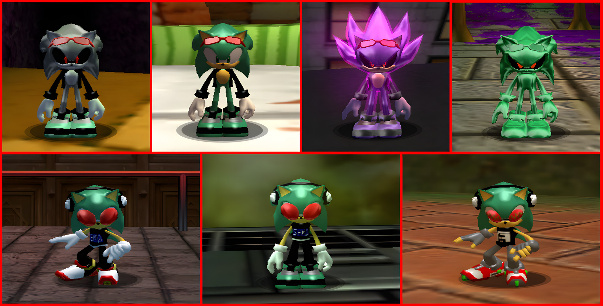2A Heroes Pack (Big Update) Mod for Shadow The Hedgehog | ShTH Mods