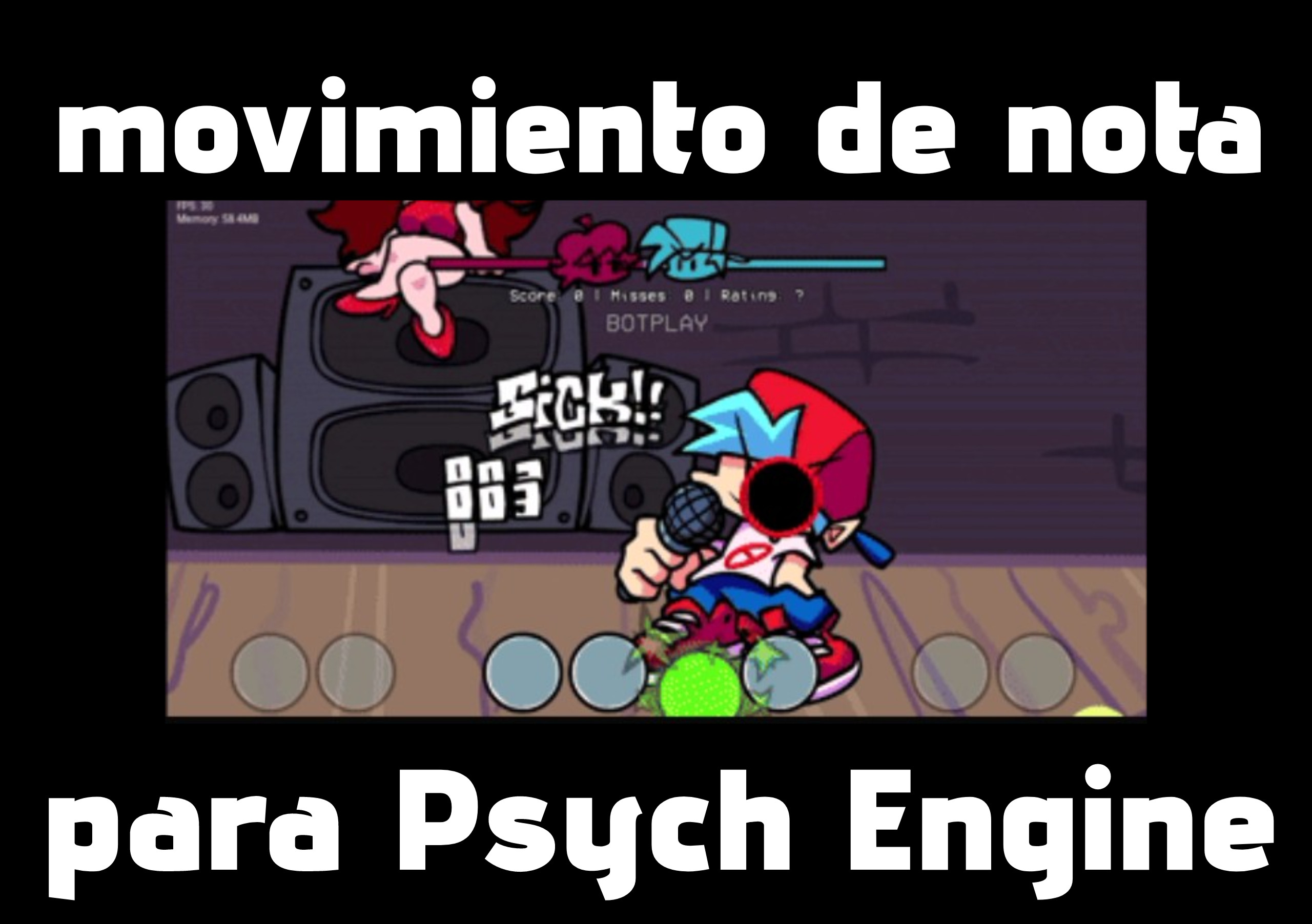 Mover al golpear una nota Mod for Friday Night Funkin' | FNF Mods