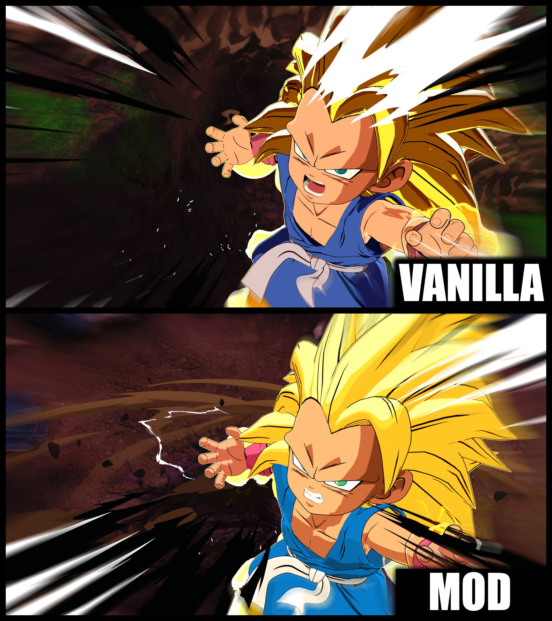 DBGT - Color Corrected [Replacer] Mod for Dragon Ball: Sparking! ZERO ...