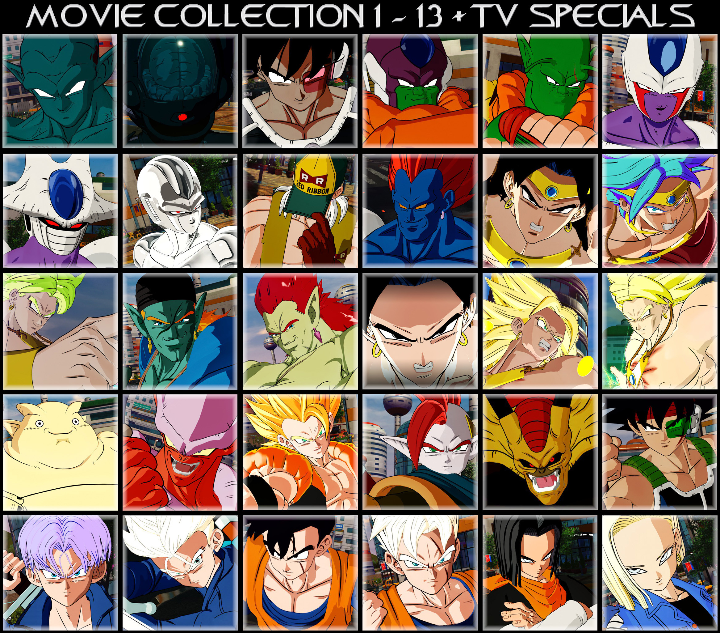 Movie + OVA Color Corrected Pack - [Replacer] Mod for Dragon Ball ...
