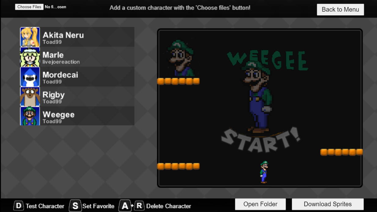 Toad99 lazy characters pack Mod for Party Project | PProject Mods