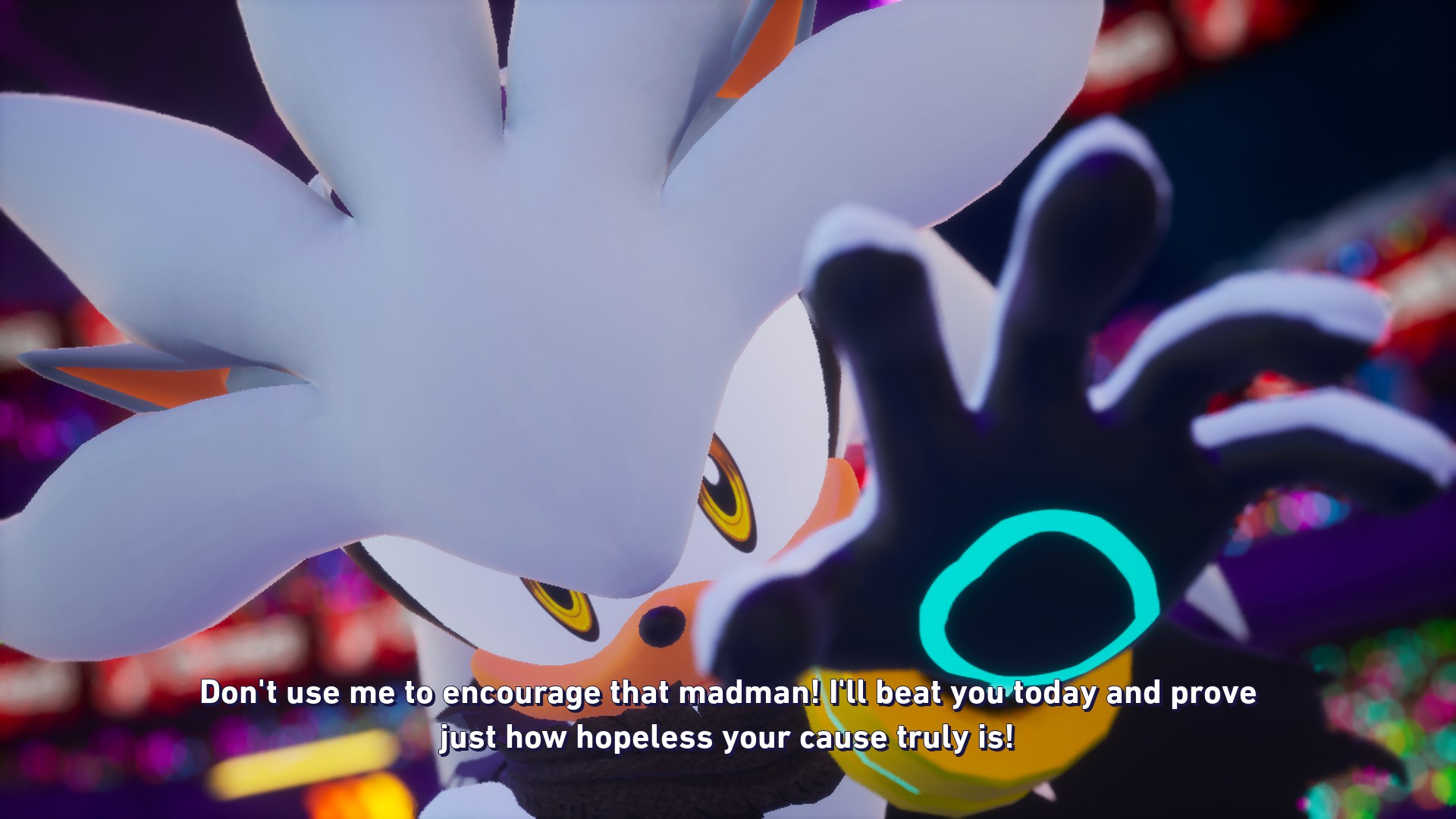 BAD-FUTURE-SILVER 3.0 (Crosstalk Ui & Voice Mod) Mod for Sonic Racing ...