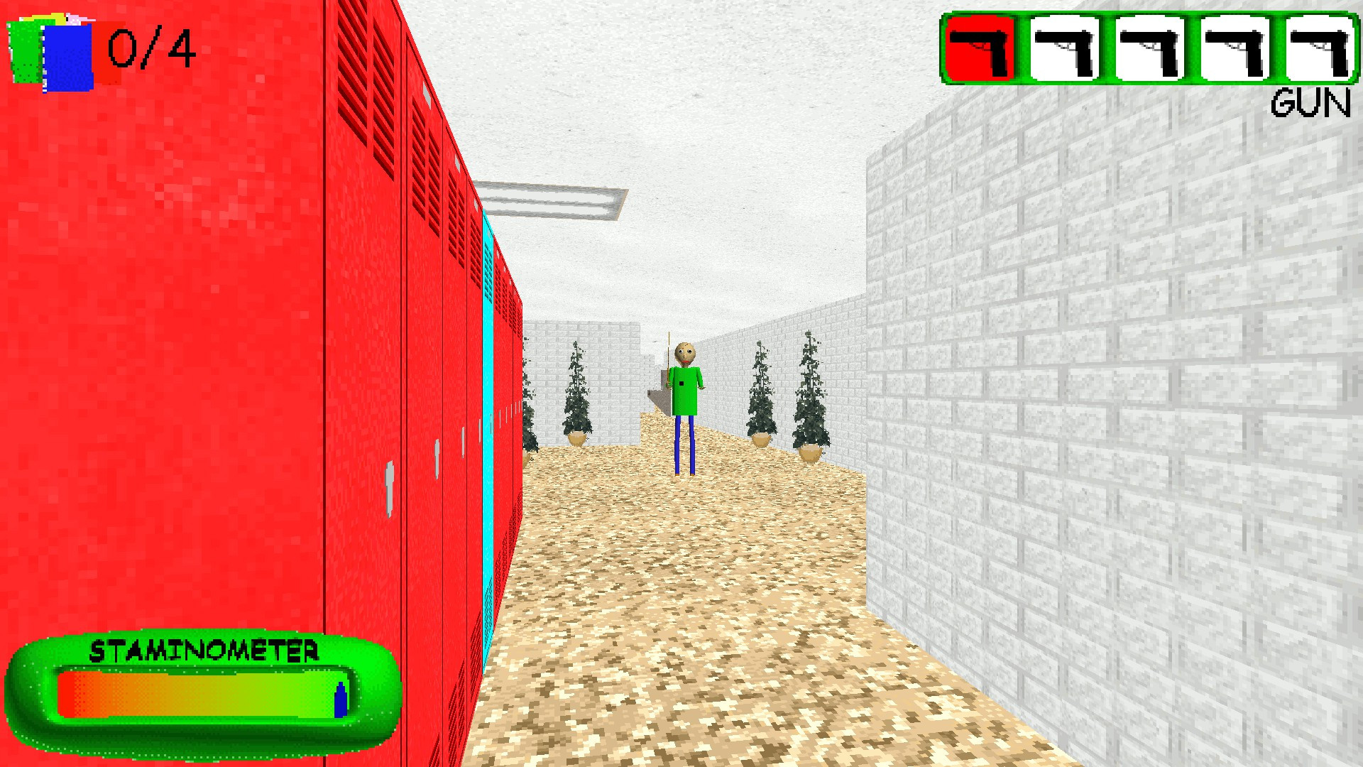 (0.13) GUN MOD Mod for Baldi's Basics | Baldi Mods