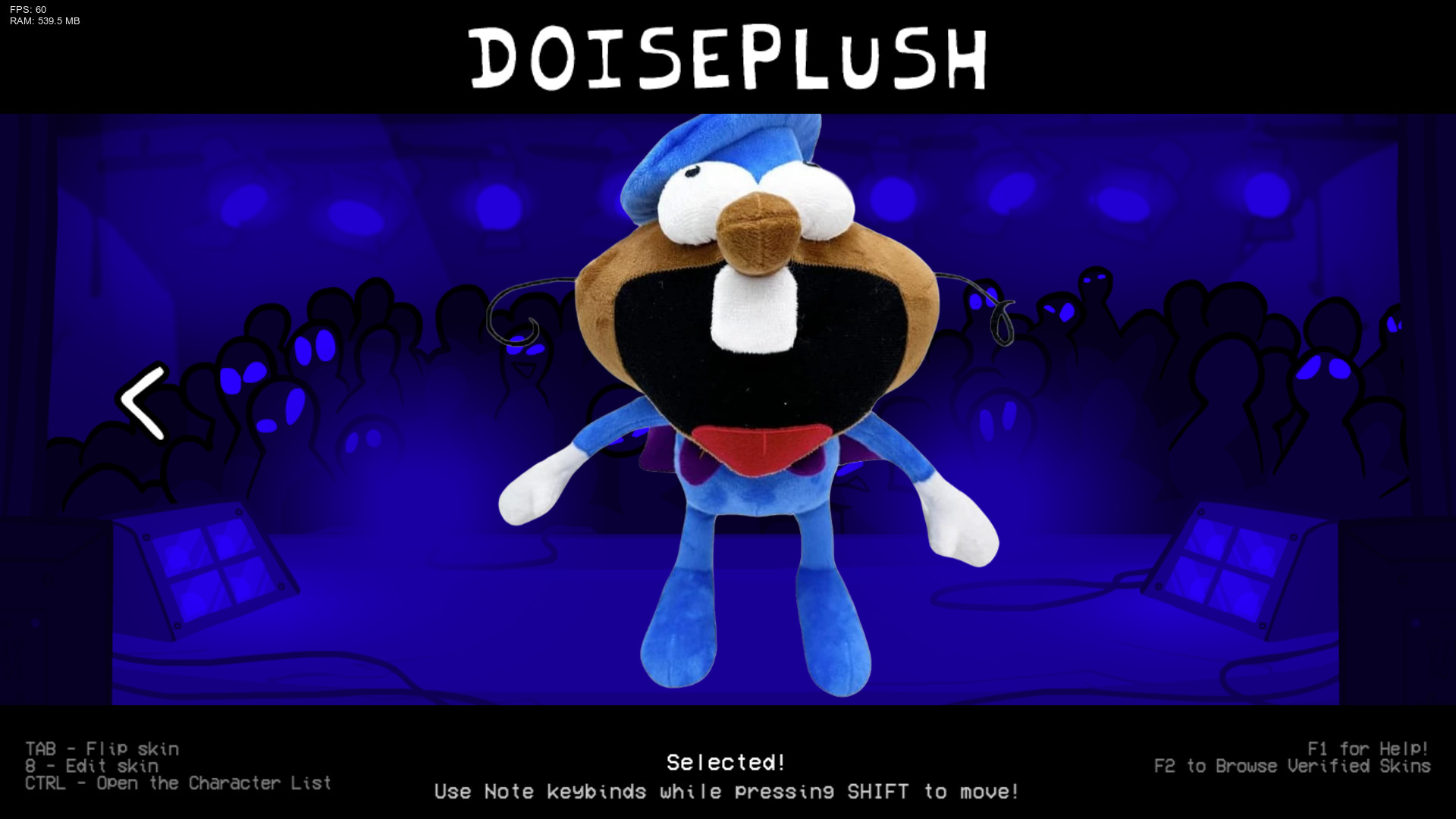Doise Plush For Psych Online Mod for Friday Night Funkin' | FNF Mods