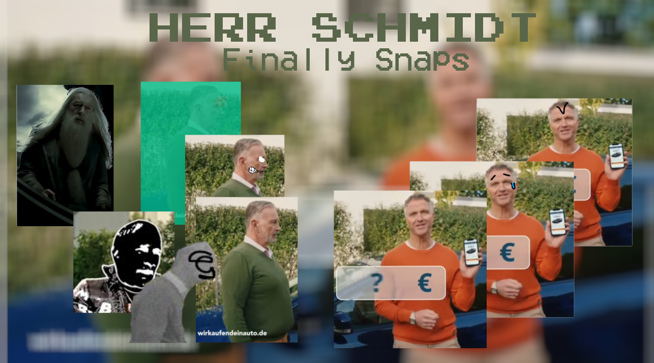 [SENSITIVE CONTENT] Herr Schmidt finally snaps (joke) Mod for Friday ...